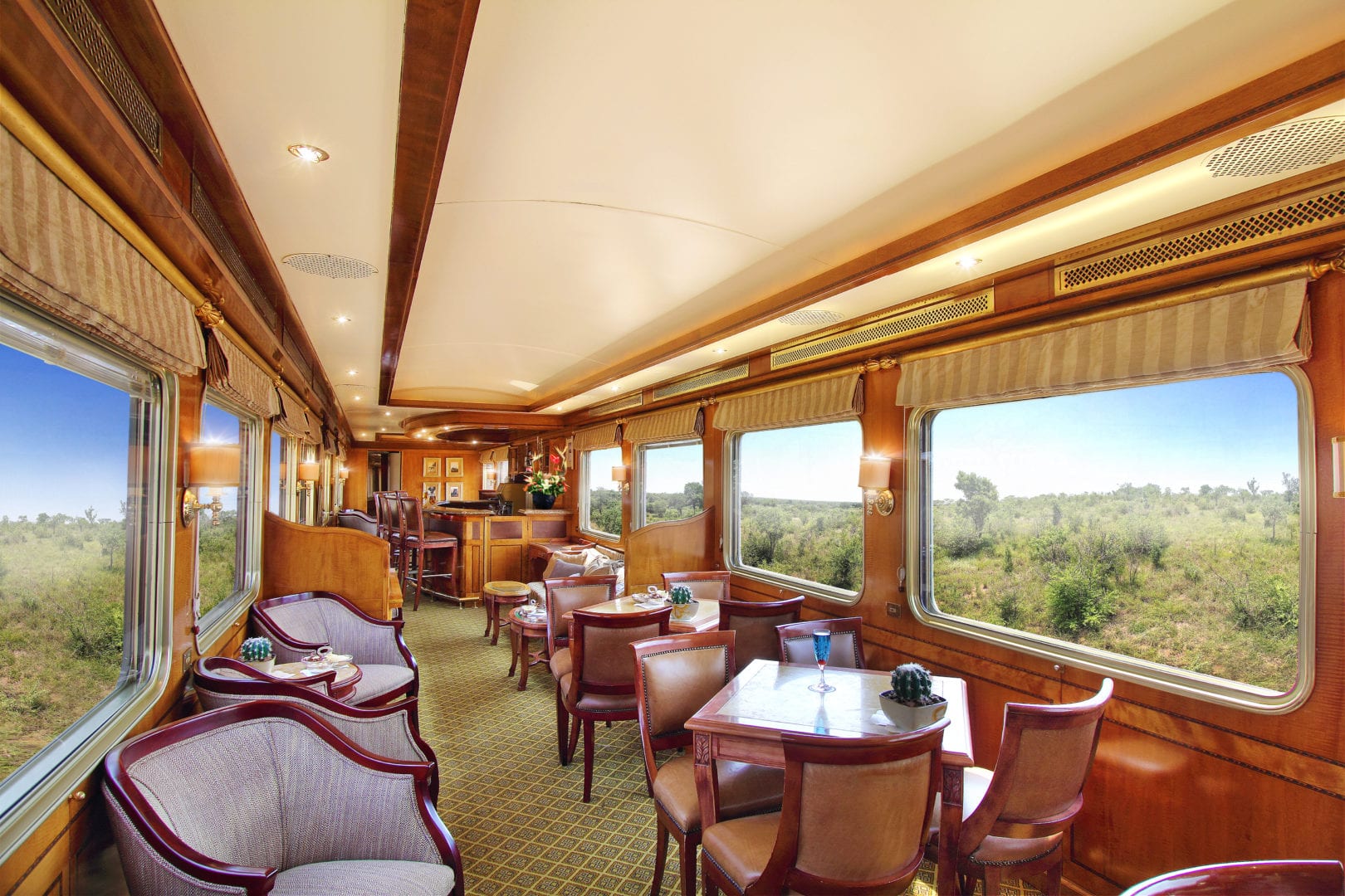 Rail Holidays on The Blue Train | Tailor Made Rail