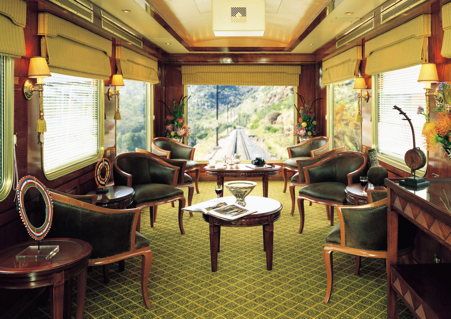 Rail Holidays on The Blue Train | Tailor Made Rail